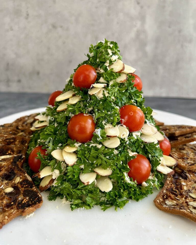 Christmas Cheese Ball Recipe | Ain't Too Proud To Meg