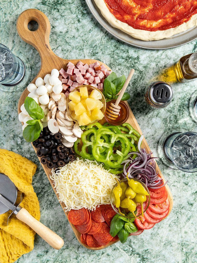 Popular Pizza Topping Bar Ideas | Ain't Too Proud To Meg