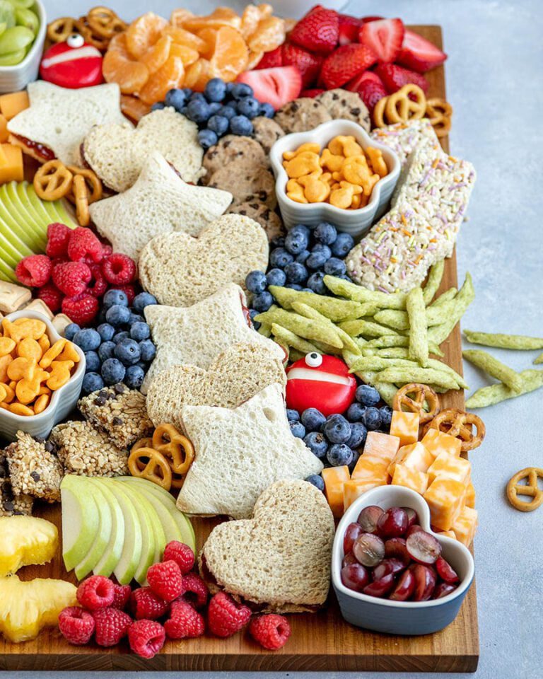 Charcuterie Board for Kids | Back to School | Ain’t Too Proud to Meg