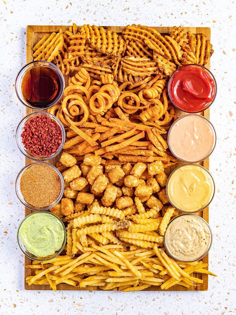Loaded Fries Charcuterie Board | Ain't Too Proud To Meg